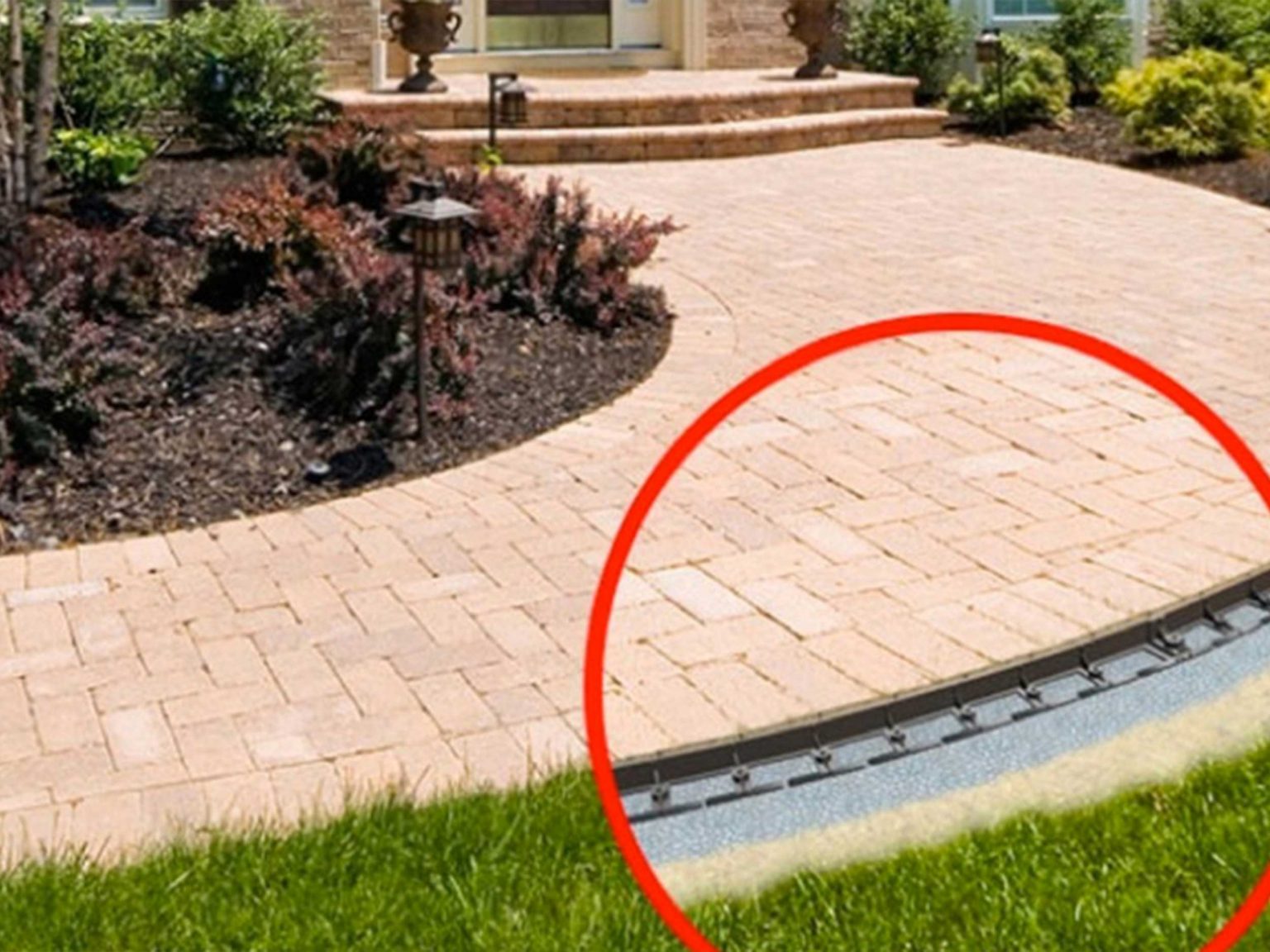 Snap Edge Paver Edging 13.8 foot | Add-on - Ridgeview